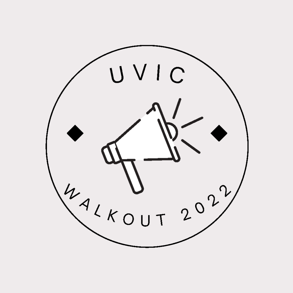 UVic Walkout 2022 Demands - UVIC Society for Students with a Disability