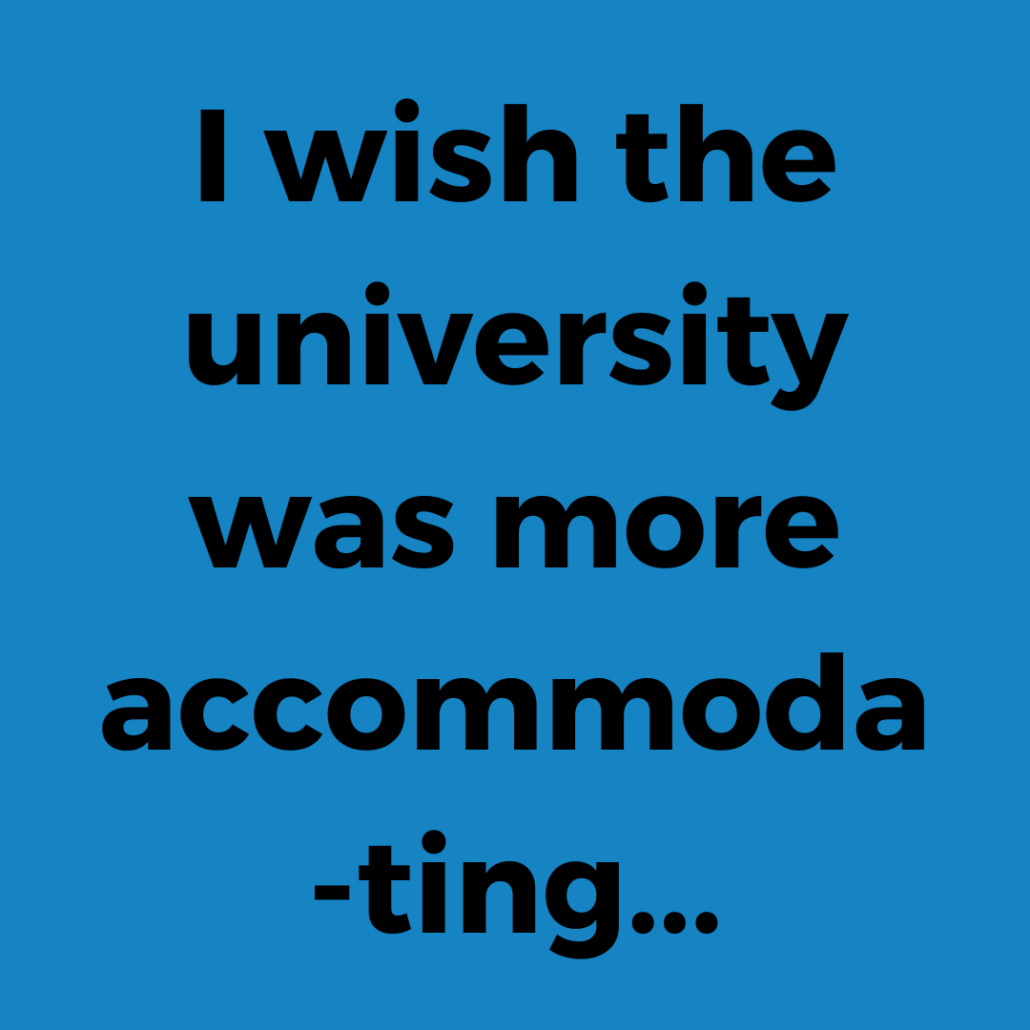 Dynamic Disabilities Campaign - UVIC Society for Students with a Disability