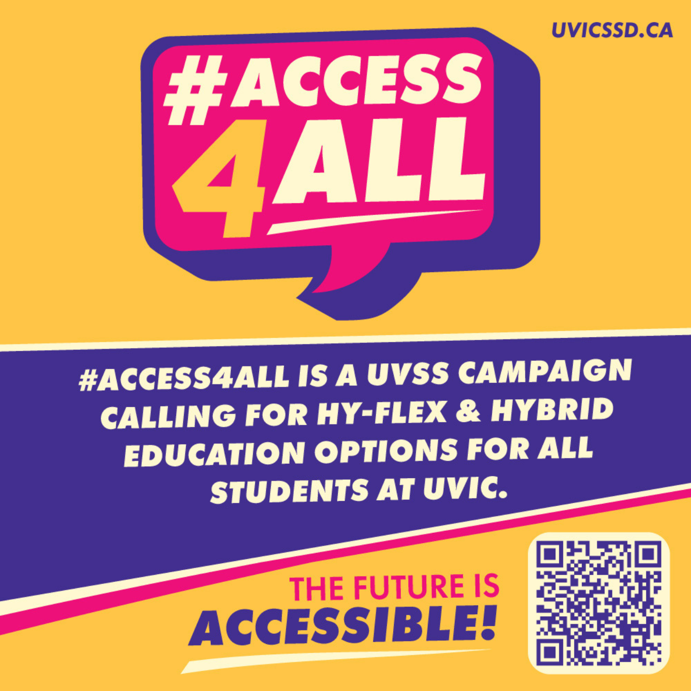 #Access4All Campaign - UVIC Society for Students with a Disability